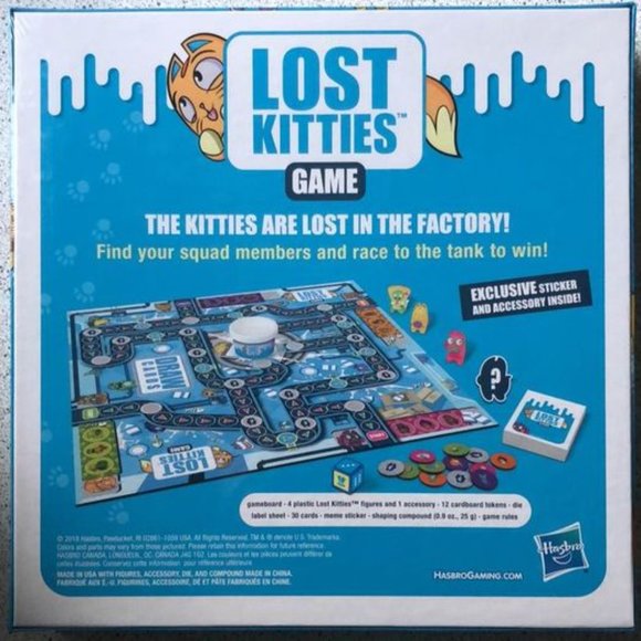 Hasbro | Toys | Lost Kitties Board Game By Hasbro | Poshmark